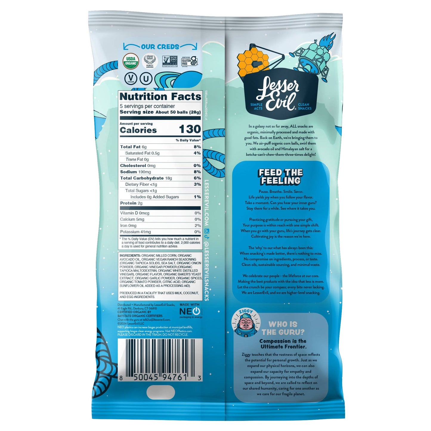 Space Balls, Ranch Rocket Ship 5oz – Olivia's